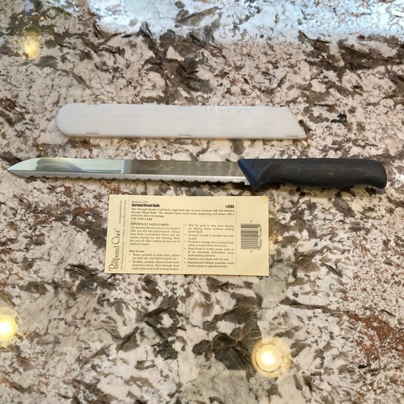 Pampered Chef | Kitchen | Pampered Chef Serrated Bread Knife | Poshmark